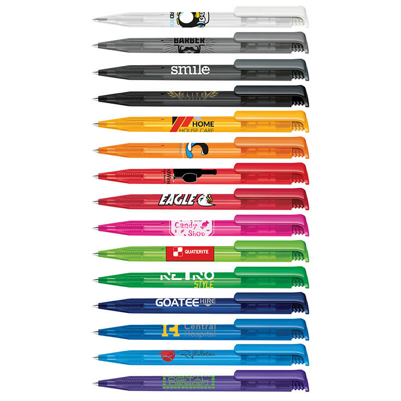 Senator Super Hit Frosted Plastic Ball Pen - Parkers Branded ...