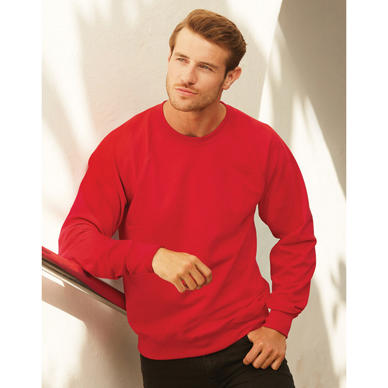 Men's Lightweight Raglan Sweat - Parkers Branded Merchandise ...