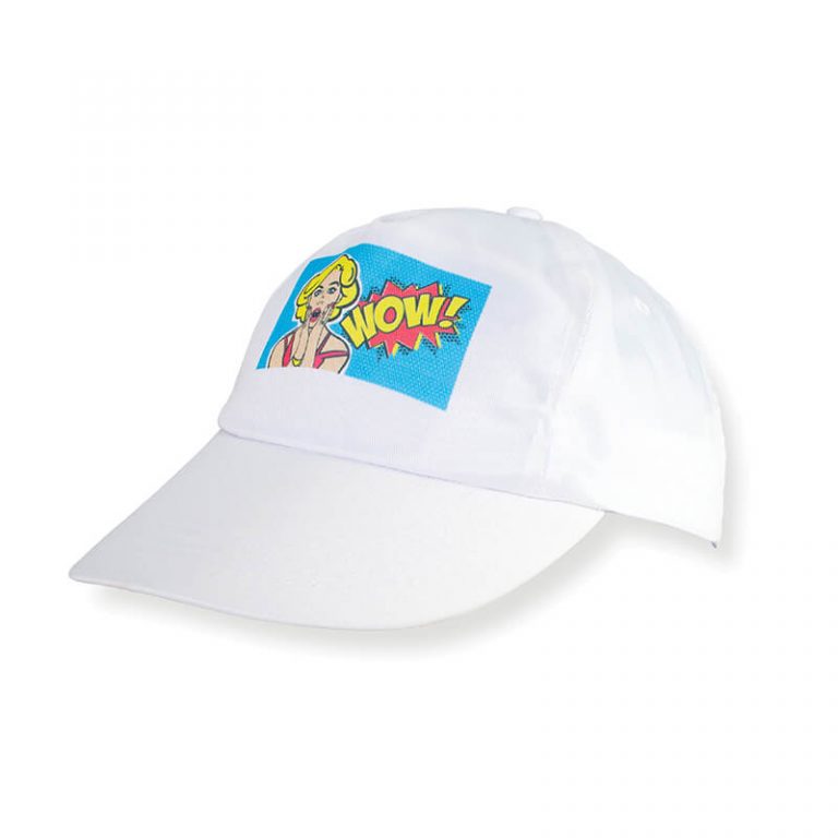 White Sublimation Baseball Cap - Parkers Branded Merchandise ...