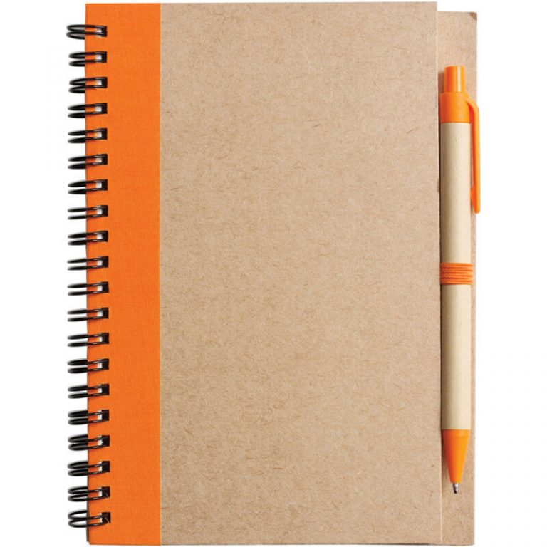 Wire Bound Notebook With Ballpen - Parkers Branded Merchandise ...