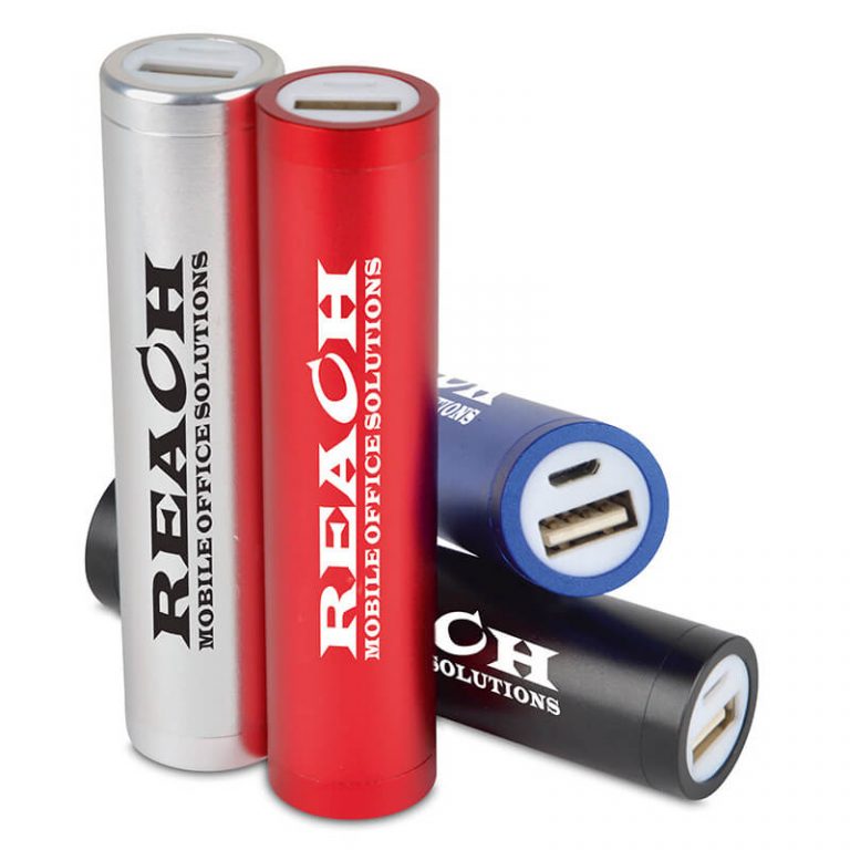 Standard Cylinder Power Bank - Parkers Branded Merchandise ...