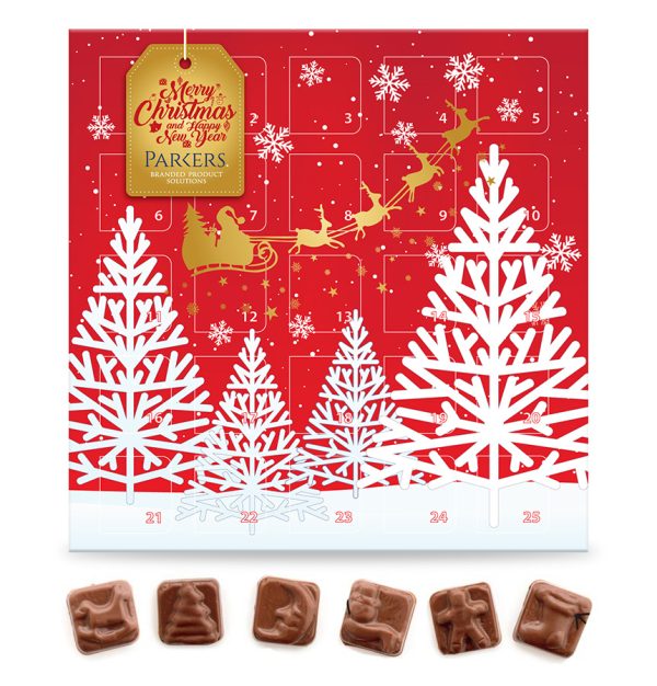 Desktop Advent Calendar - Parkers Branded Merchandise & Promotional ...